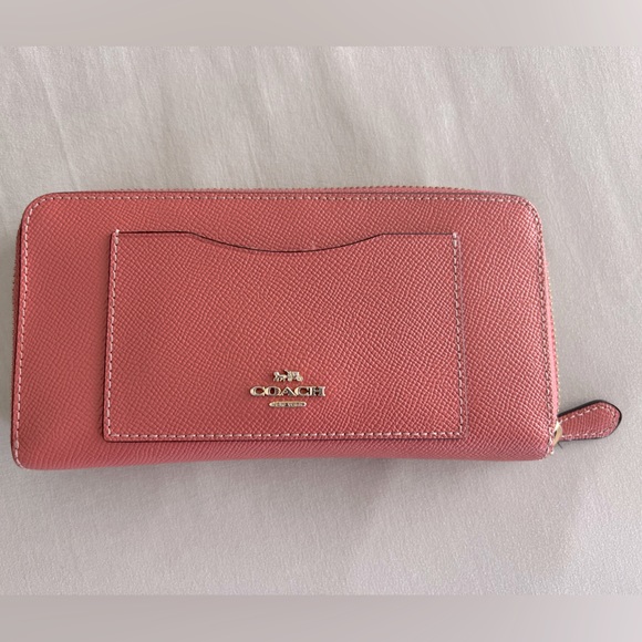 Coach | Bags | Coach Pink Wallet | Poshmark